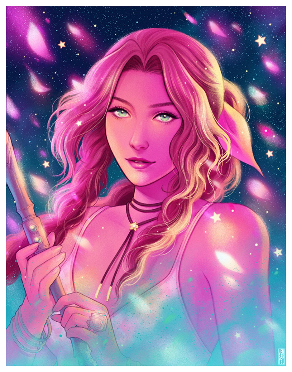 Jen Bartel's hand embellished "Planet's Protection" on The People's ...